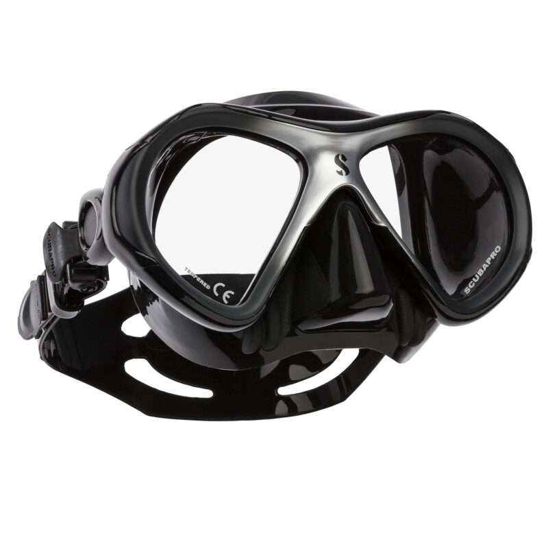 SCUBAPRO SPECTRA MINI MASK BLACK SILVER (24.851.840) - Scuba Panamá